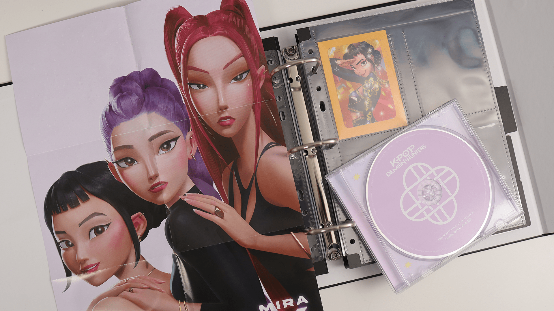 Keep your binders GOLDEN with K-pop Demon Hunters (Netflix Series OST)